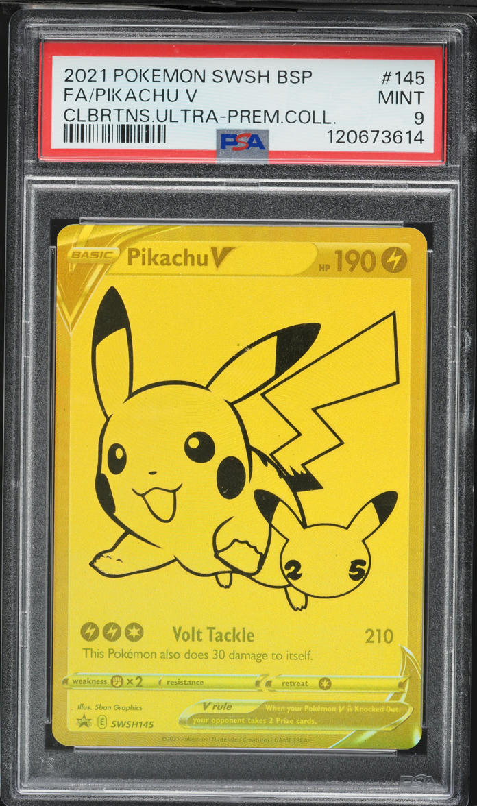 2021 Pokemon Sword & Shield Black Star Promo Ultra Premium Full Art ...