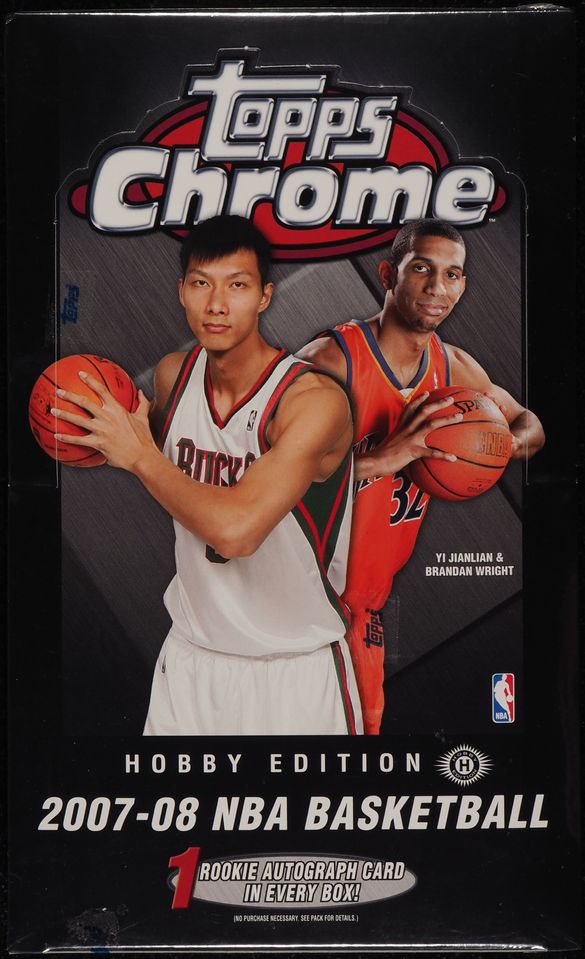 2007 Topps Chrome Basketball Sealed Hobby Box, Kevin Durant ROOKIE? on ...