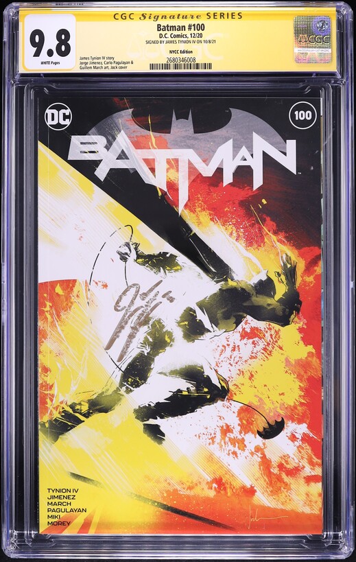 Batman (DC Comics, 2020) CGC 9.8 White Pages on Fanatics Collect