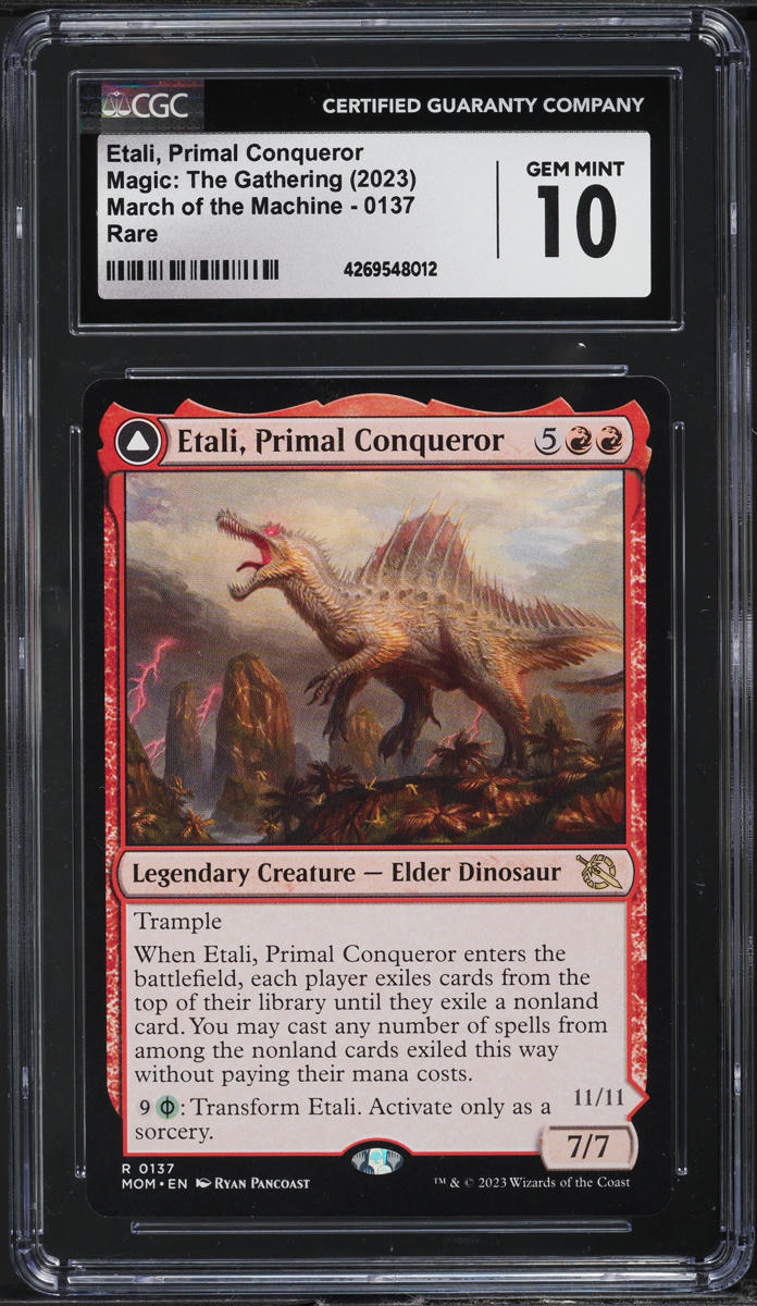 2023 Magic The Gathering MTG March Of The Machine Etali, Primal ...