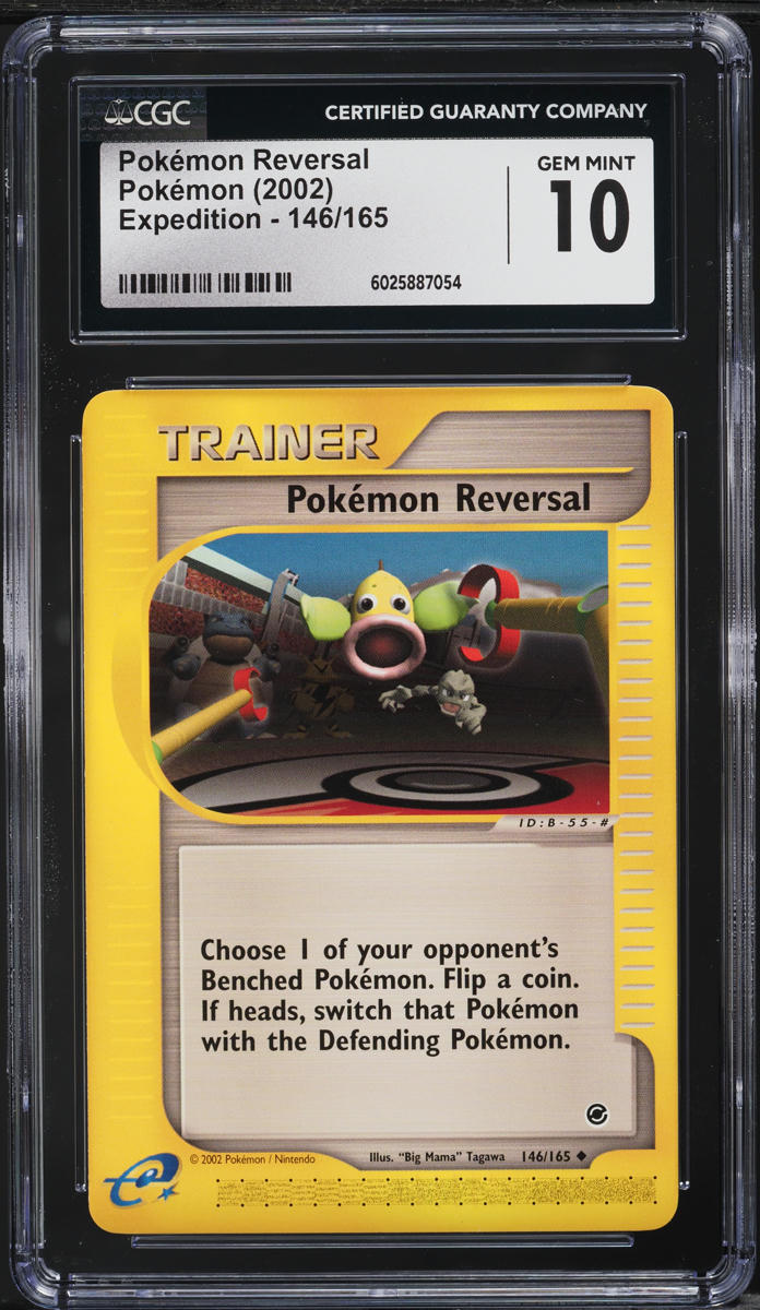 2002 Pokemon Expedition Pokemon Reversal #146 CGC 10 GEM MINT on ...