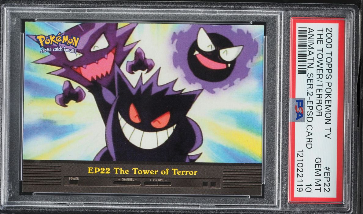 2000 Topps Pokemon TV Animation Series 2 Episode The Tower Of Terror # ...
