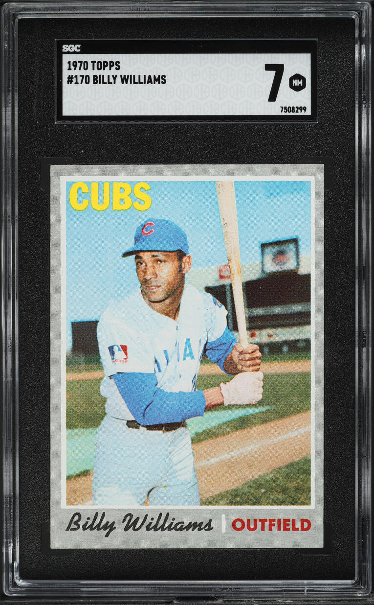 1970 Topps Billy Williams #170 SGC 7 NRMT on Fanatics Collect