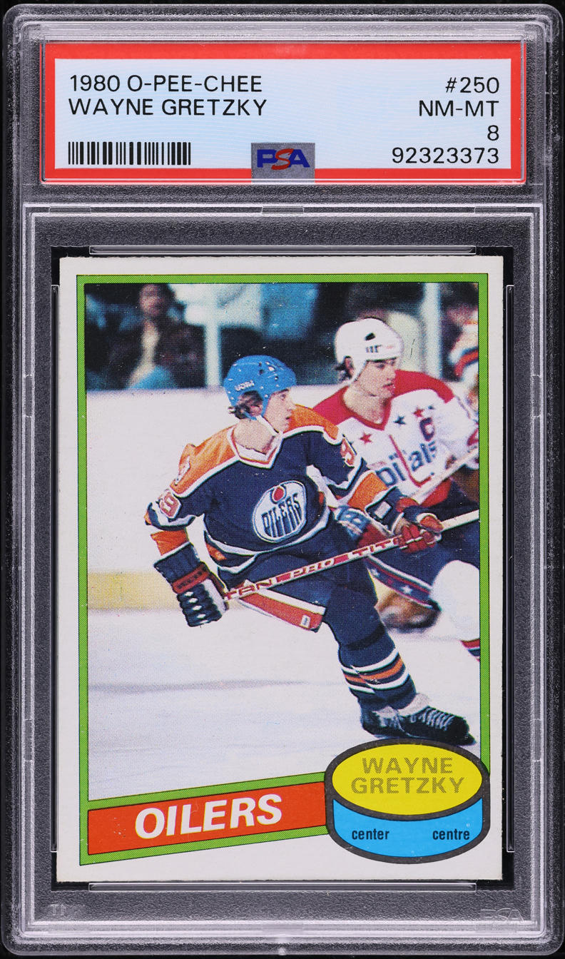 1980 O-Pee-Chee Hockey Wayne Gretzky #250 PSA 8 NM-MT on Fanatics Collect