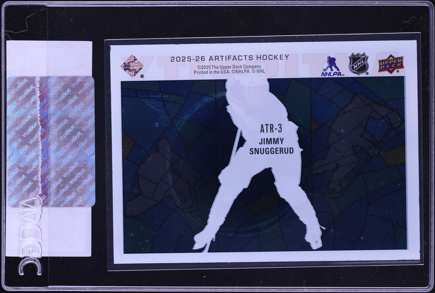 2025 Upper Deck Artifacts Antiquity Jimmy Snuggerud ROOKIE #ATR-3 CGC ...