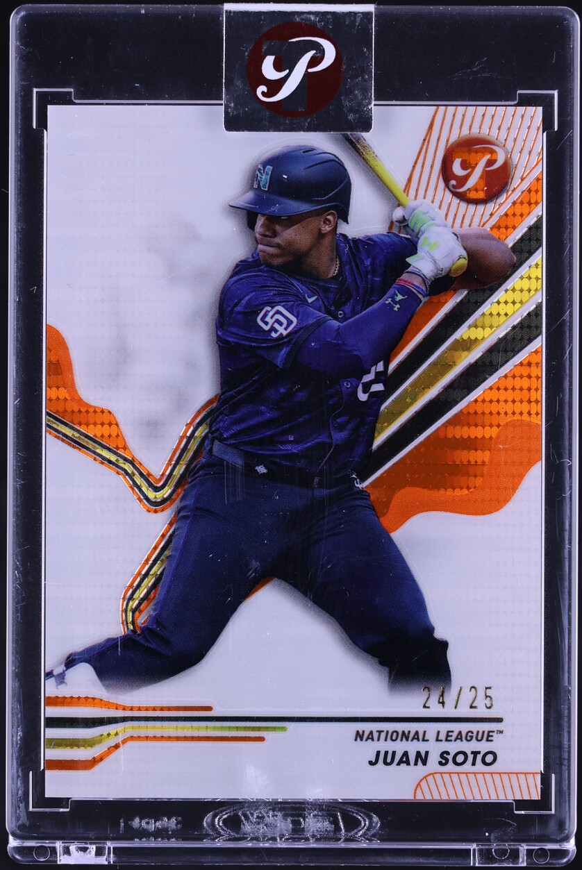2024 Topps Pristine Orange Refractor Juan Soto /25 #255 on Fanatics Collect
