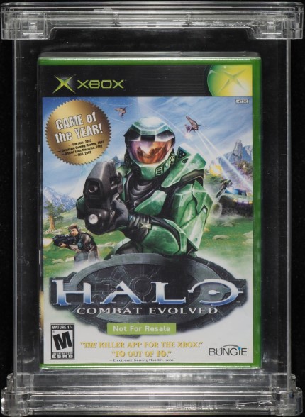 Halo Combat Evolved [GAME OF THE YEAR, NFR] (Microsoft Xbox) WATA 9.8 ...