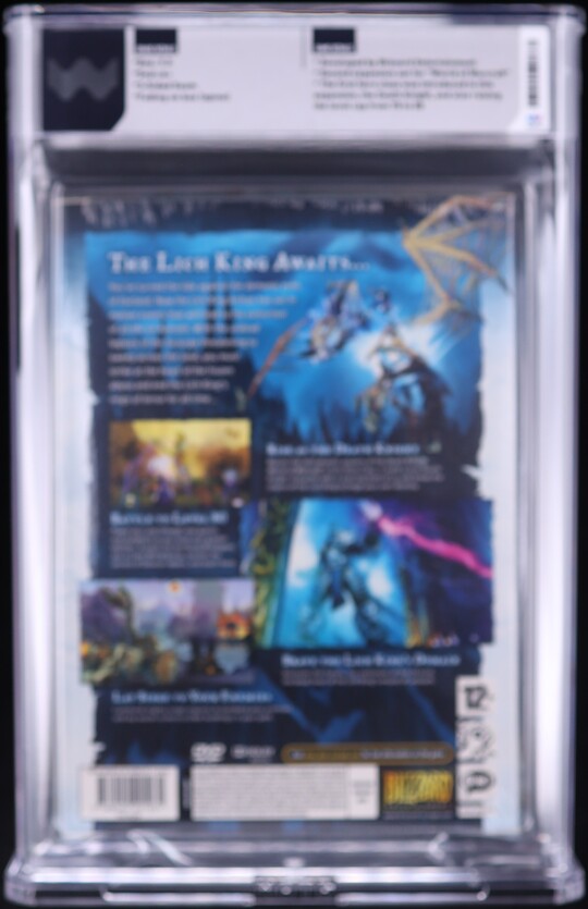 World Of Warcraft: Wrath Of The Lich King (Windows PC) WATA 9.0 A+ ...