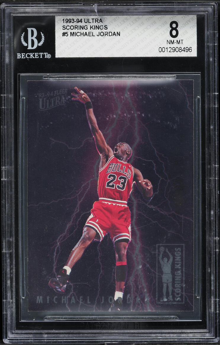 1993 Ultra Scoring Kings Michael Jordan #5 BGS 8 NM-MT on Fanatics Collect