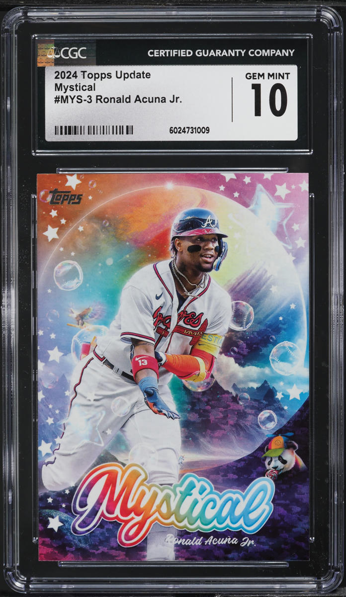 2024 Topps Update Mystical Ronald Acuna Jr. #MYS-3 CGC 10 GEM MINT on ...