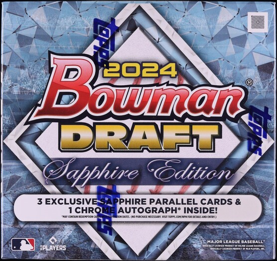 2024 Bowman Draft Sapphire Edition Sealed Box, 8ct Packs on Fanatics ...