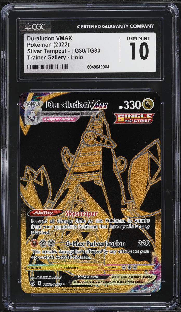2022 Pokemon Sword & Shield Silver Tempest Full Art Duraludon VMAX # ...