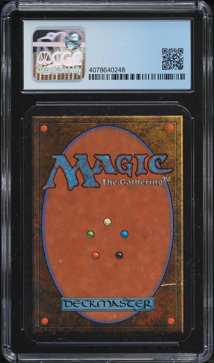 1993 Magic The Gathering MTG Alpha Circle Of Protection Blue CGC 9 MINT ...