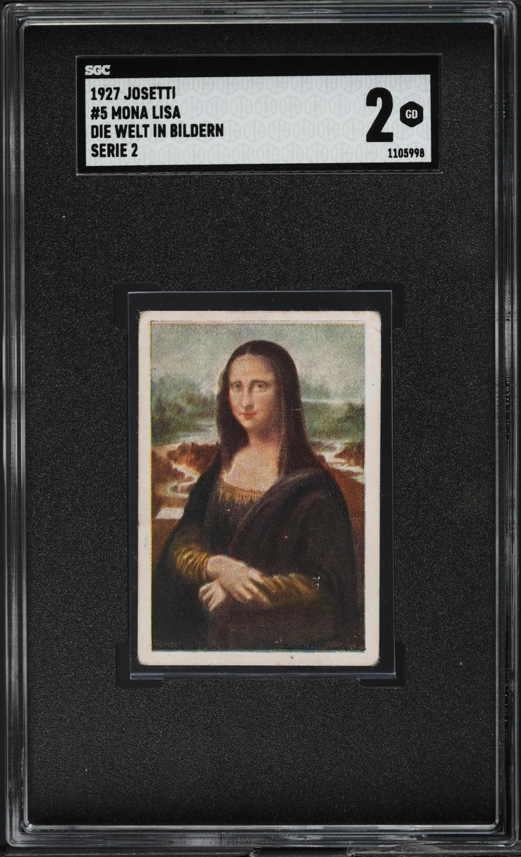 1927 Josetti Die Welt In Bildern Serie 2 Mona Lisa Leonardo Da Vinci #5 ...