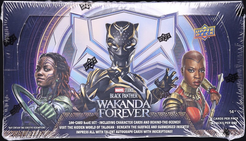 2024 Upper Deck Marvel Studios Black Panther Wakanda Forever Sealed ...
