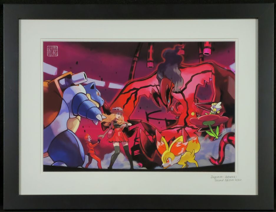 Pokemon Company International Ken Sugimori 2nd Edition Print, Pokemon ...