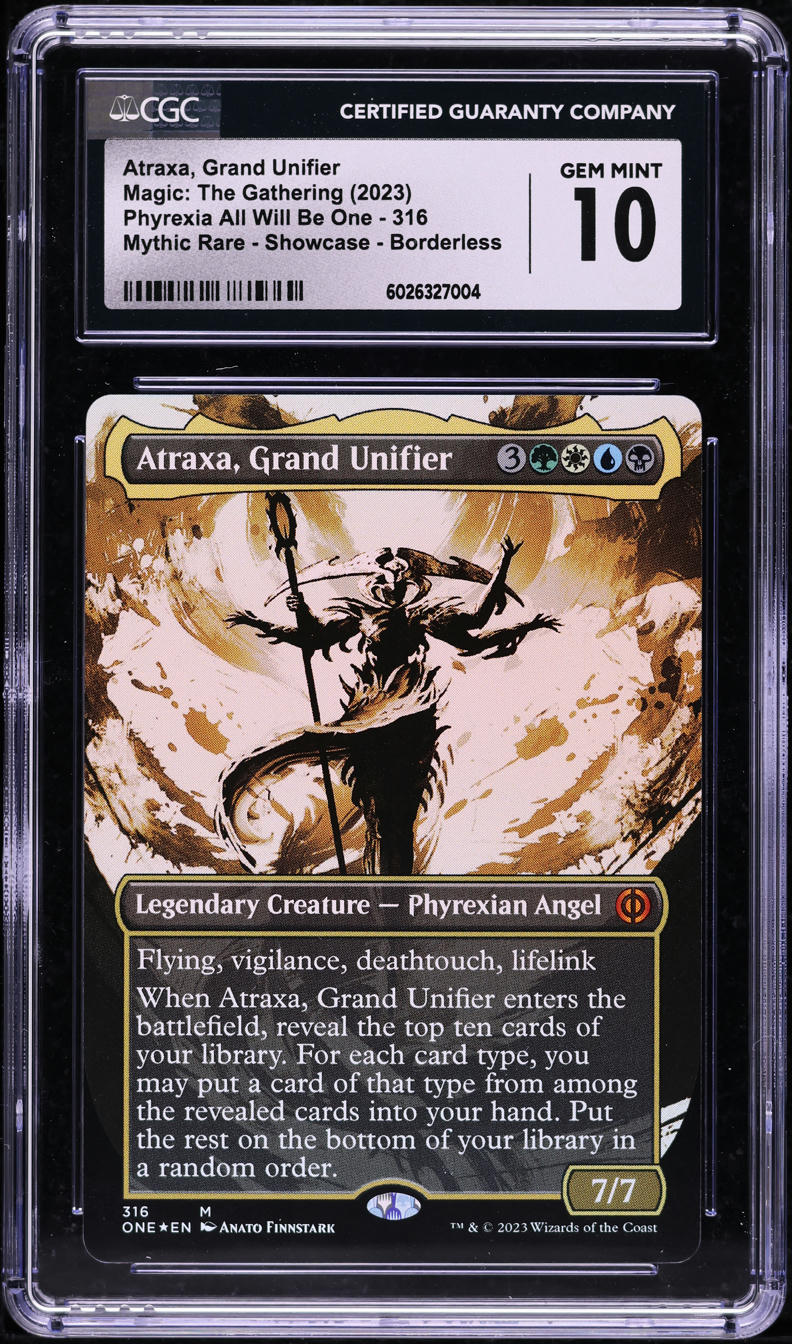 2023 Magic The Gathering Phyrexia All One Showcase Atraxa, Grand ...