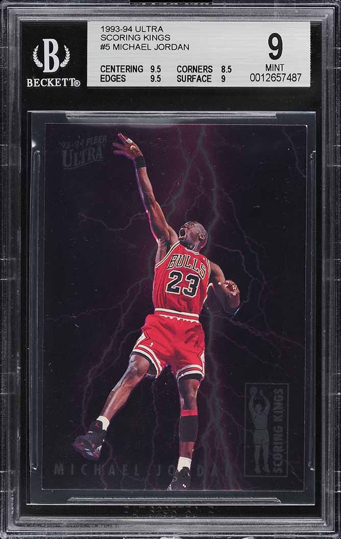 1993 Ultra Scoring Kings Michael Jordan #5 BGS 9 MINT on Fanatics Collect