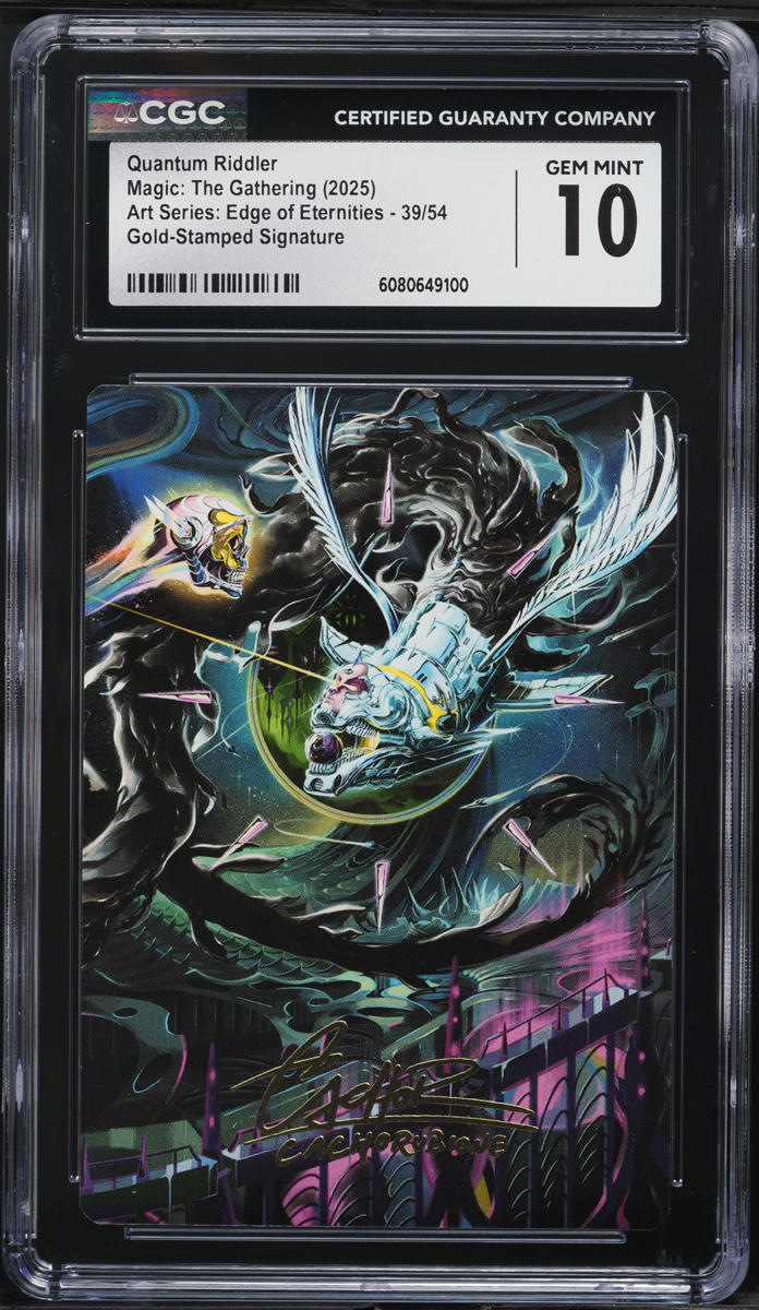 2025 Magic The Gathering MTG Art Series EOE Gold Stamped Signature ...