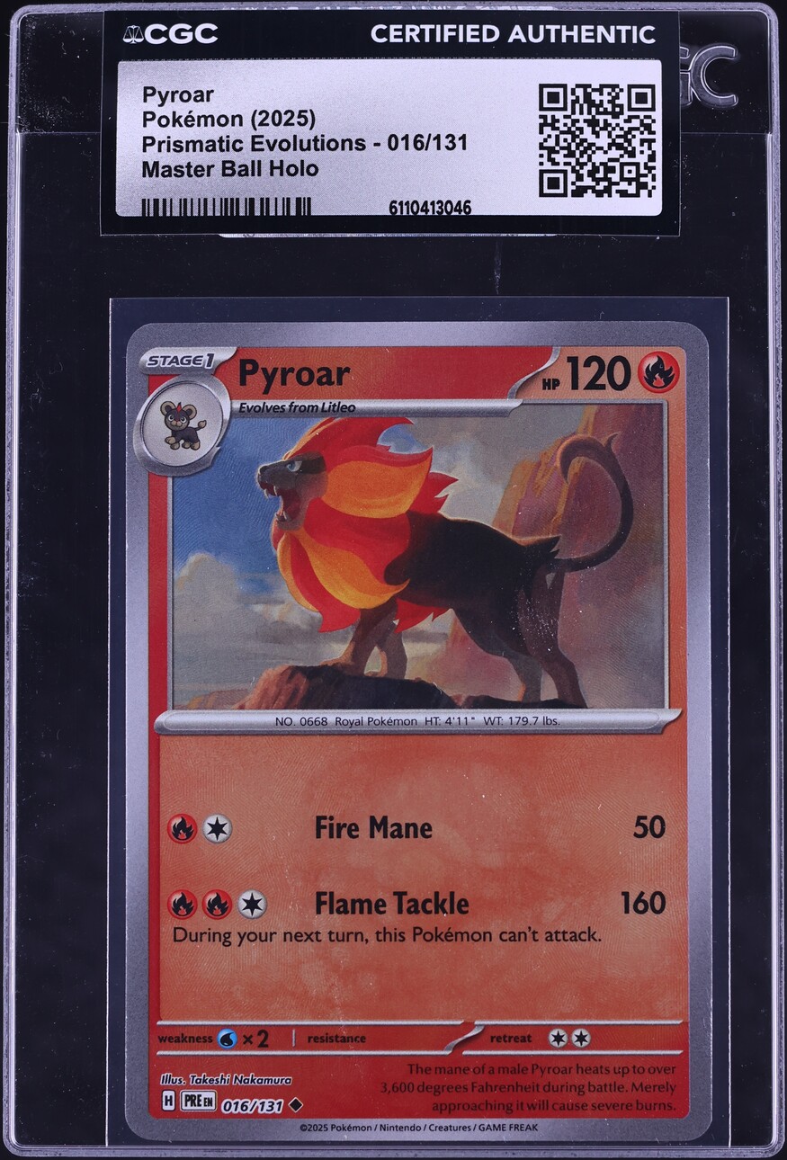 2025 Pokemon Scarlet & Violet Prismatic Evolutions Master Ball Holo ...