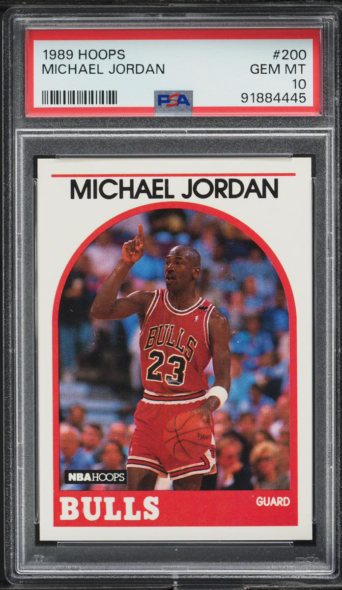 1989 Hoops Michael Jordan #200 PSA 10 GEM MINT on Fanatics Collect