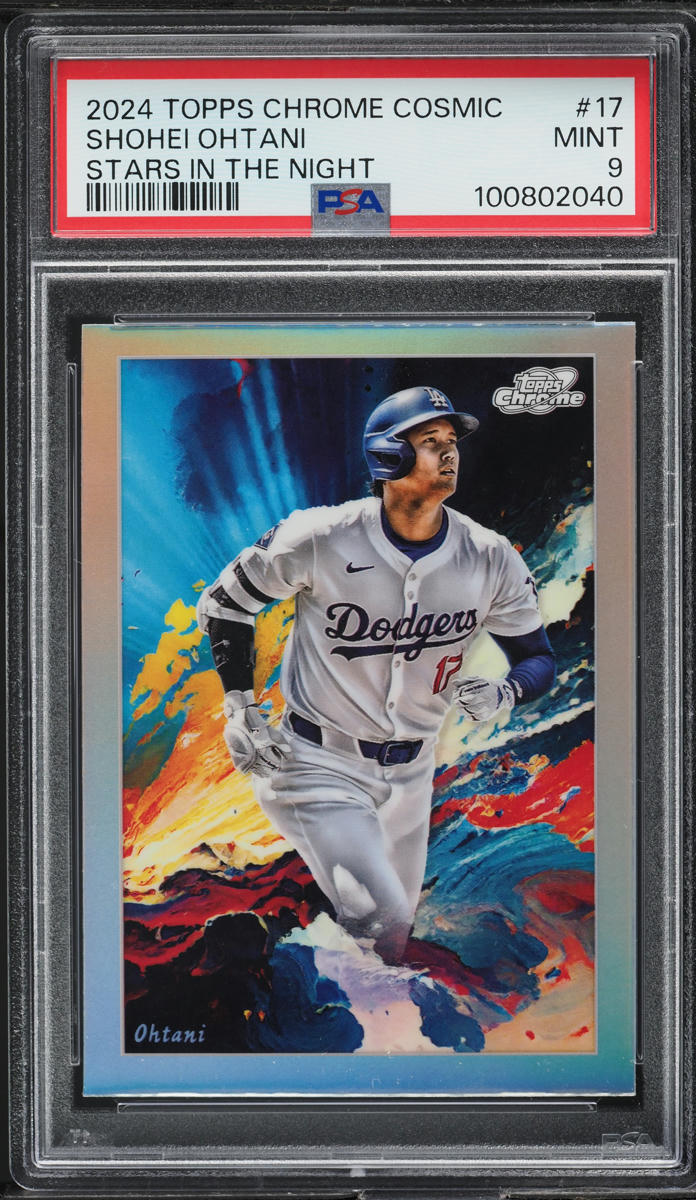 2024 Topps Chrome Cosmic Stars In The Night Shohei Ohtani #STN-17 PSA 9 ...
