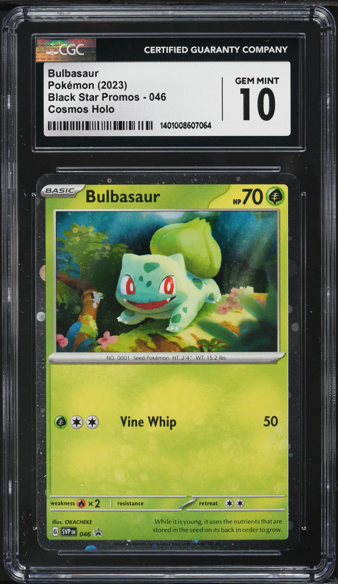2023 Pokemon SV 151 Black Star Promo Poster Collection Bulbasaur #46 ...