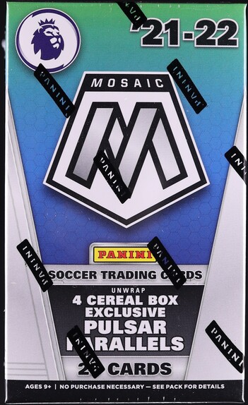 2021 Panini Mosaic Soccer Sealed Cereal Box on Fanatics Collect