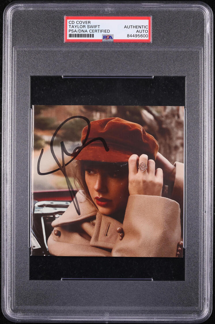 Taylor Swift Signed Autographed CD Cover AUTO PSA/DNA AUTH on Fanatics ...