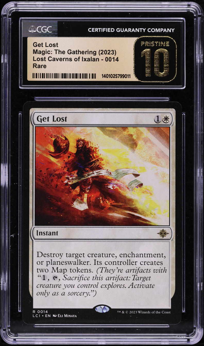 2023 Magic The Gathering MTG Lost Caverns Of Ixalan Get Lost #14 CGC 10 ...