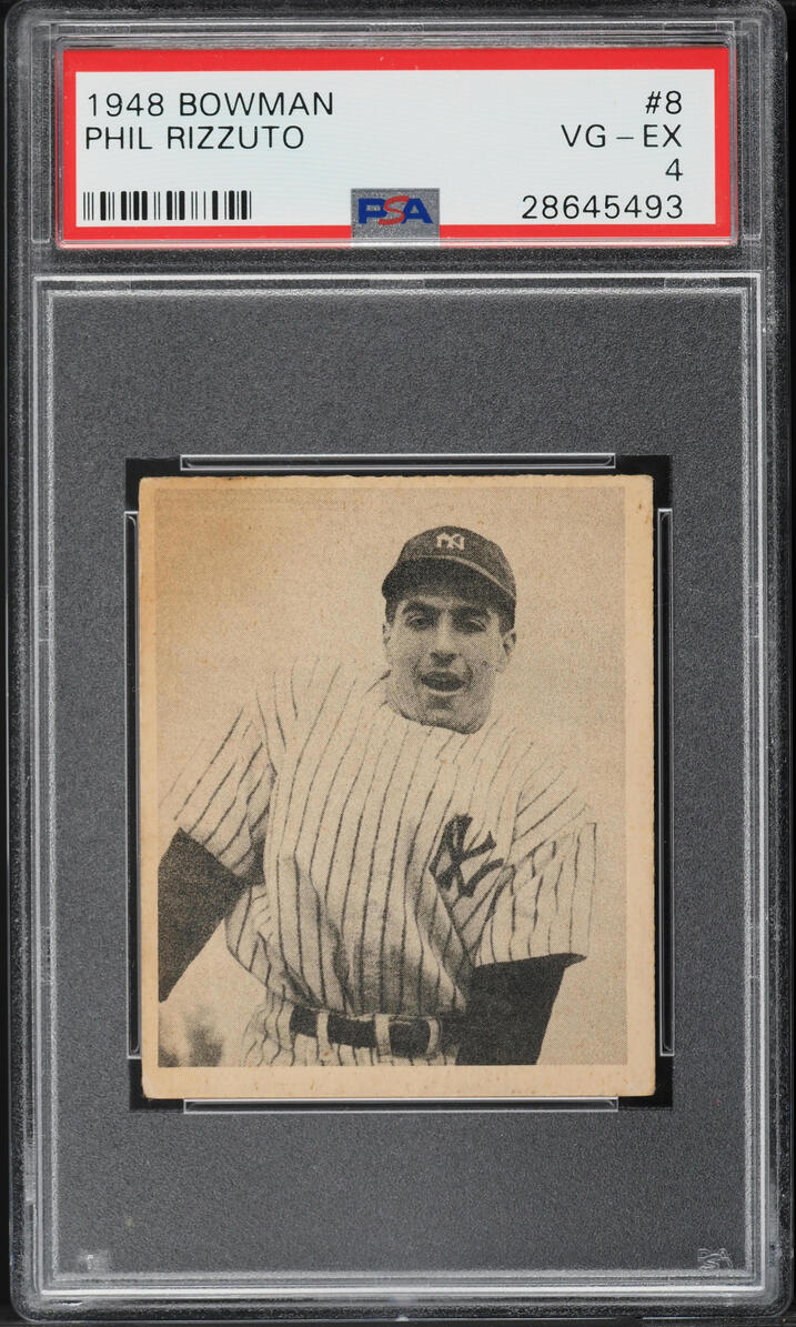 1948 Bowman Phil Rizzuto SP ROOKIE #8 PSA 4 VGEX on Fanatics Collect