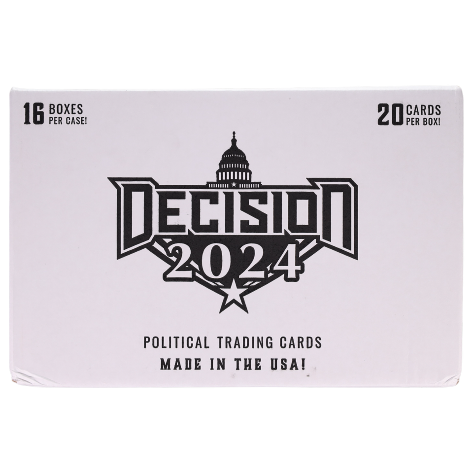 2024 Decision Trading Cards Sealed Hobby Case, 16ct Box on Fanatics Collect