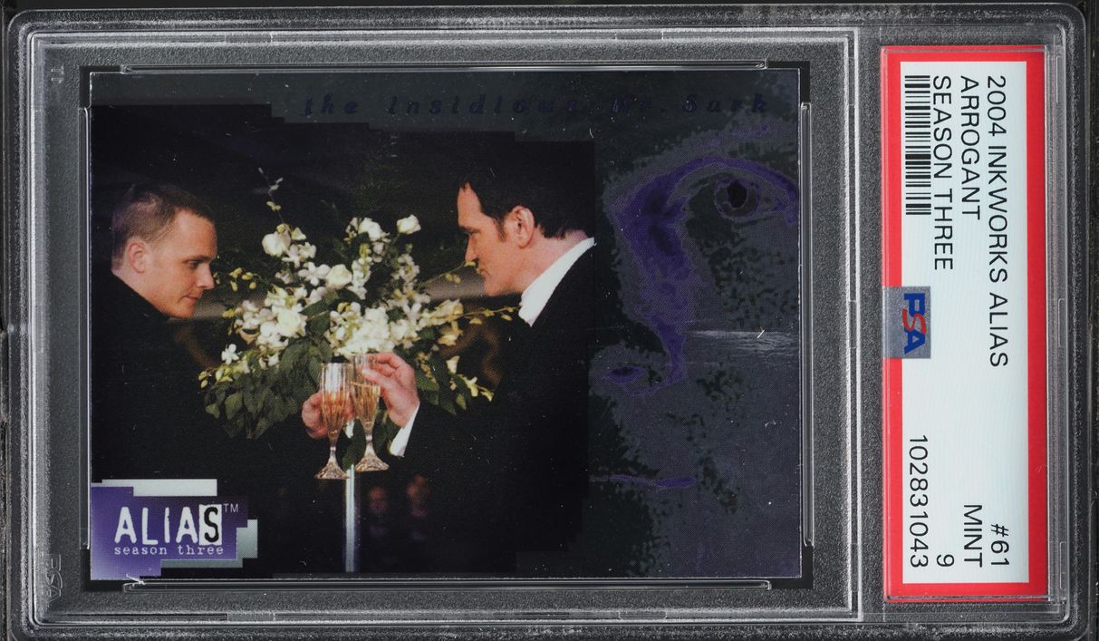 2004 Inkworks Alias Season Three Arrogant #61 PSA 9 MINT on Fanatics ...