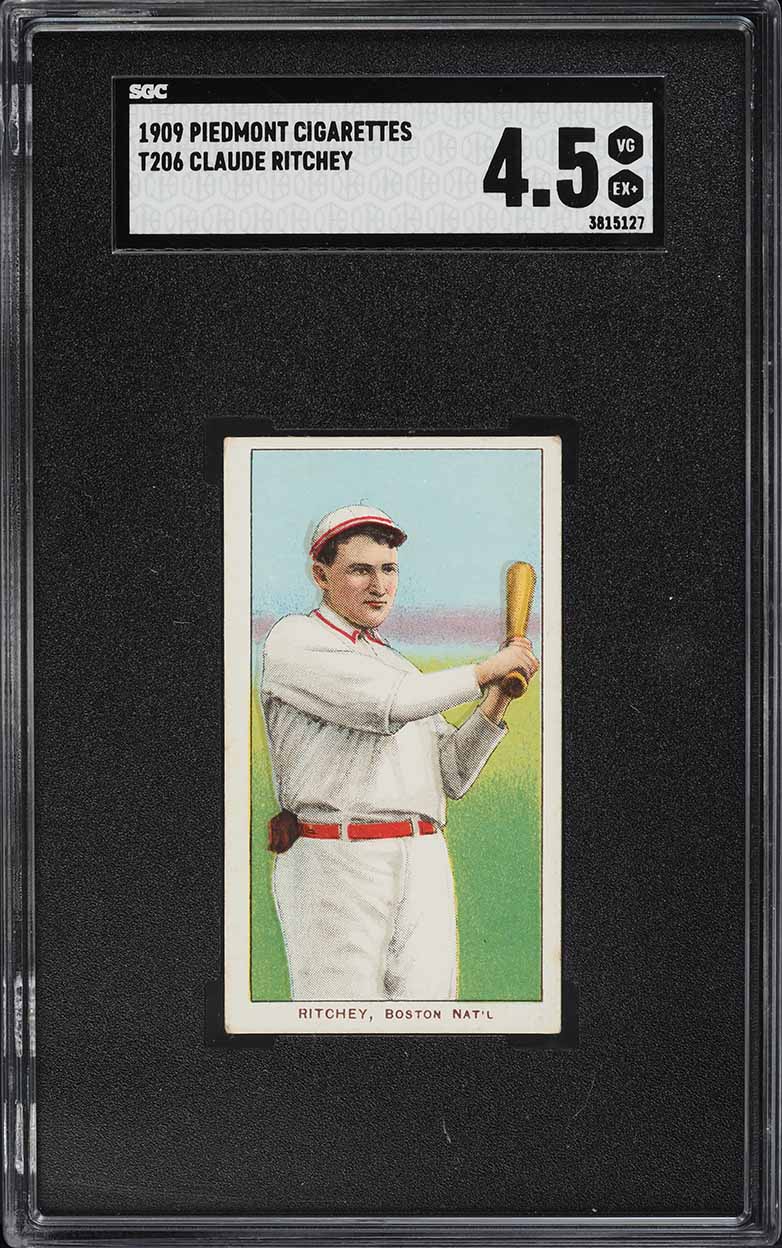 1909-11 T206 Claude Ritchey SGC 4.5 VGEX+ on Fanatics Collect