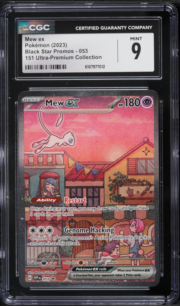 2023 Pokemon Scarlet & Violet Promo 151 Ultra Premium Alt Art Mew ex ...