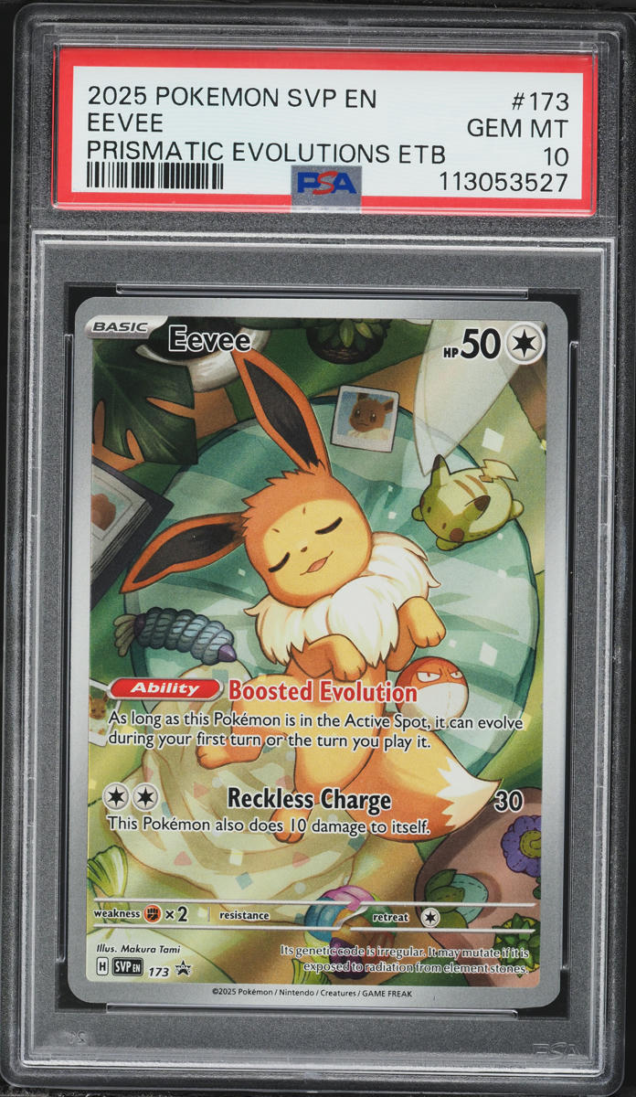 2025 Pokemon SV Black Star Promo Prismatic Evolutions ETB Full Art ...