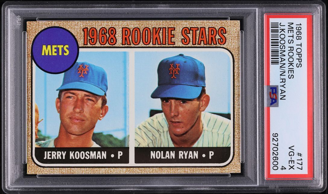 1968 Topps Nolan Ryan ROOKIE #177 PSA 4 VGEX on Fanatics Collect
