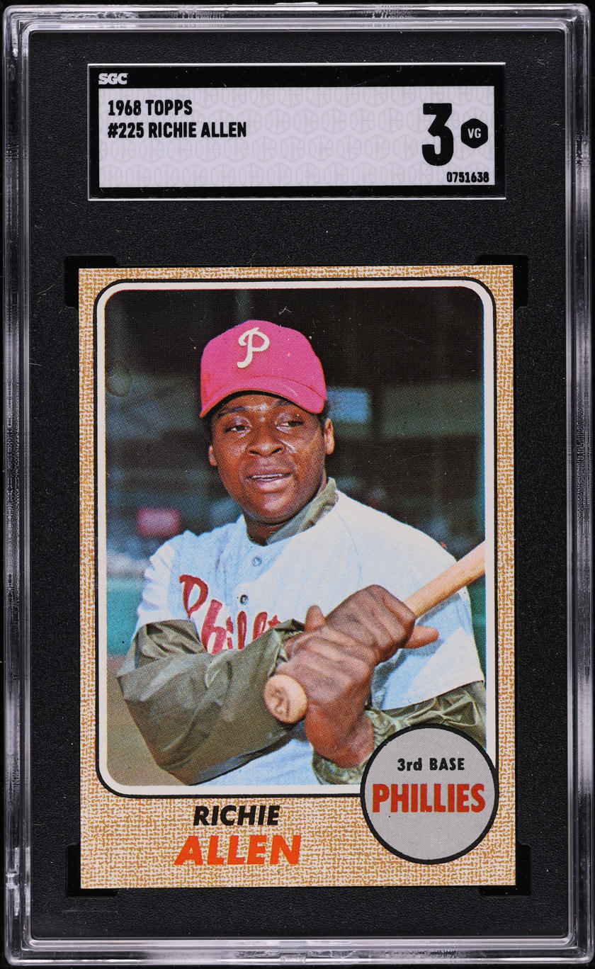 1968 Topps Richie Allen #225 SGC 3 VG on Fanatics Collect