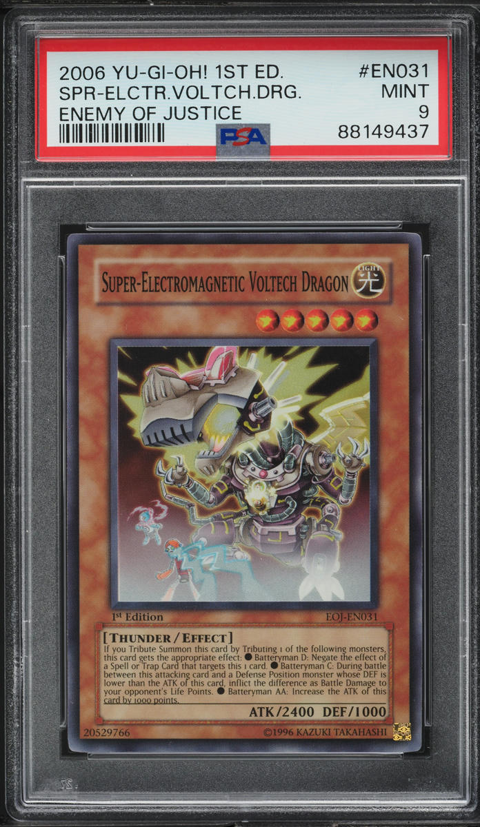 2006 Yu-Gi-Oh! Enemy Of Justice 1st Ed Majestic Mech-Goryu #EOJ-EN016 PSA 10 GEM on Fanatics Collect