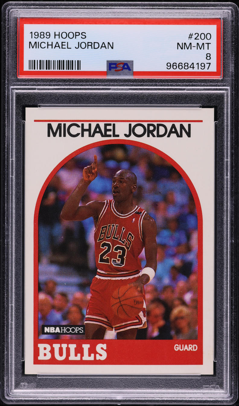 1989 Hoops Michael Jordan #200 PSA 8 NM-MT on Fanatics Collect