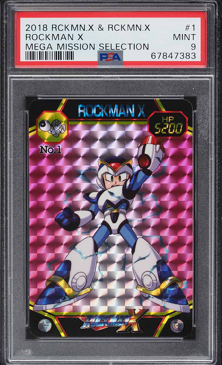 2018 Rockman X & Rockman X Japanese Mega Mission Selection Rockman #1 ...