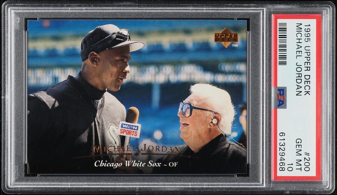 1995 Upper Deck Michael Jordan #200 PSA 10 GEM MINT on Fanatics Collect