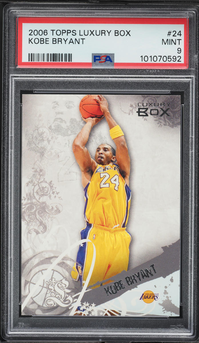 2006 Topps Luxury Box Kobe Bryant #24 PSA 9 MINT on Fanatics Collect
