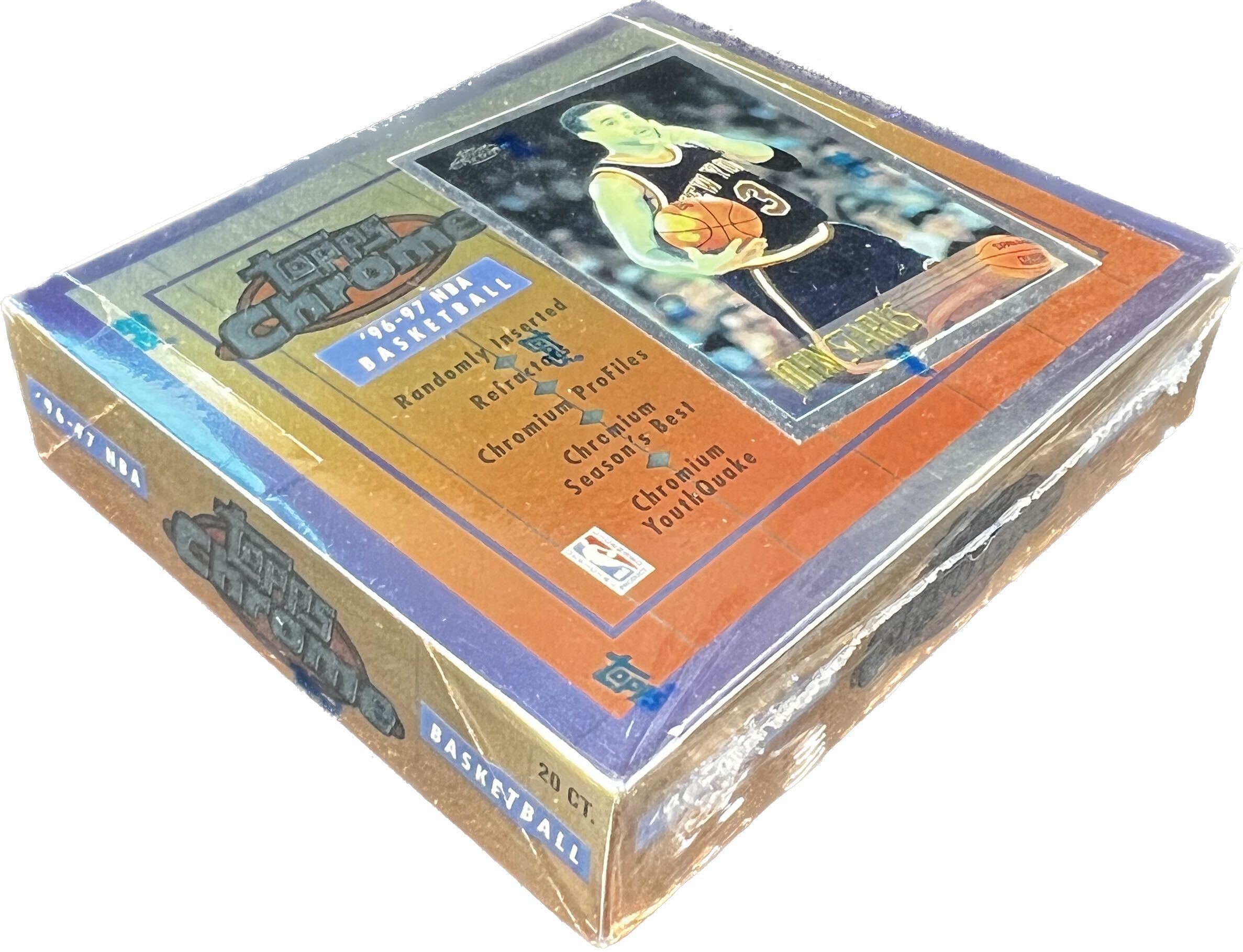 1996 Topps Chrome Basketball Factory Sealed Box, 20ct Packs on Fanatics ...
