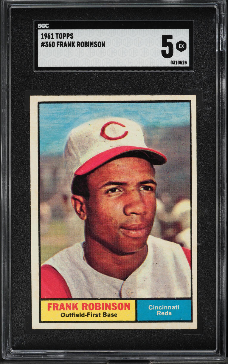 1961 Topps Frank Robinson #360 SGC 5 EX on Fanatics Collect