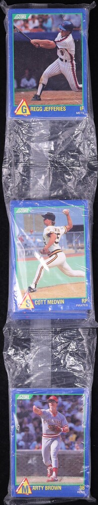 1989 Score Baseball Sealed Rack Pack On Fanatics Collect