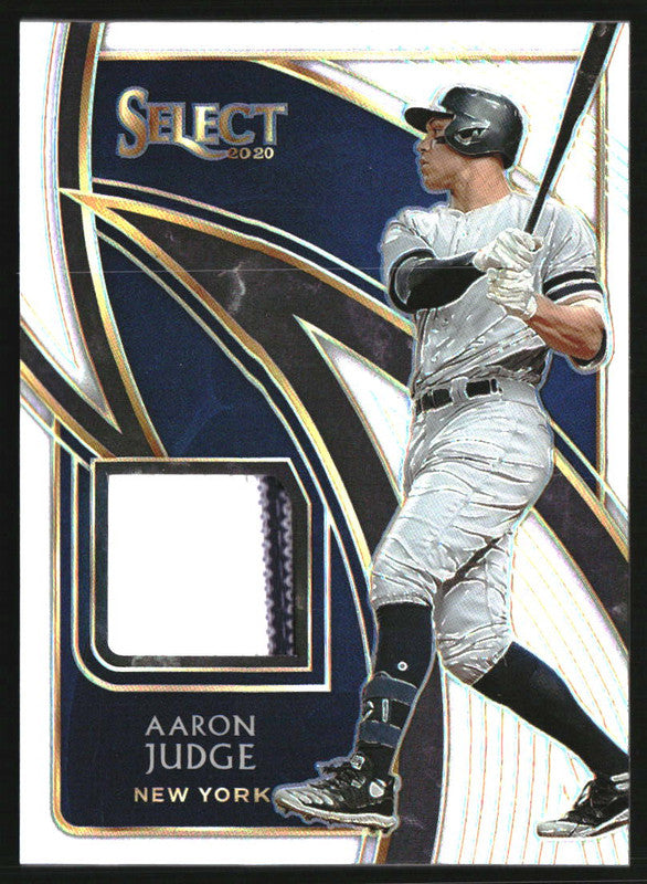 2020 Panini Select Swatches Holo #SS-AJ Aaron Judge /250 on Fanatics ...