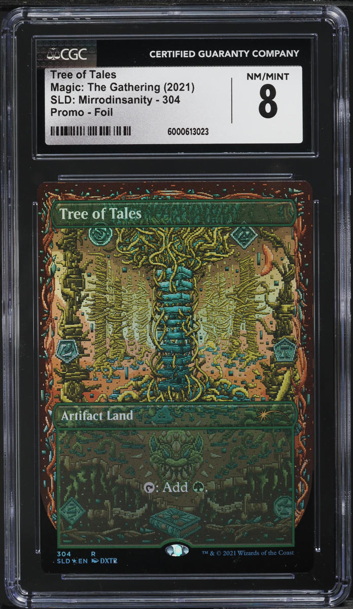 2021 Magic The Gathering MTG Mirrodinsanity Foil Tree Of Tales CGC 8 NM ...