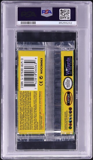 1999 Pokemon Jungle 1st Edition Booster Pack Flareon Art PSA 10 GEM ...