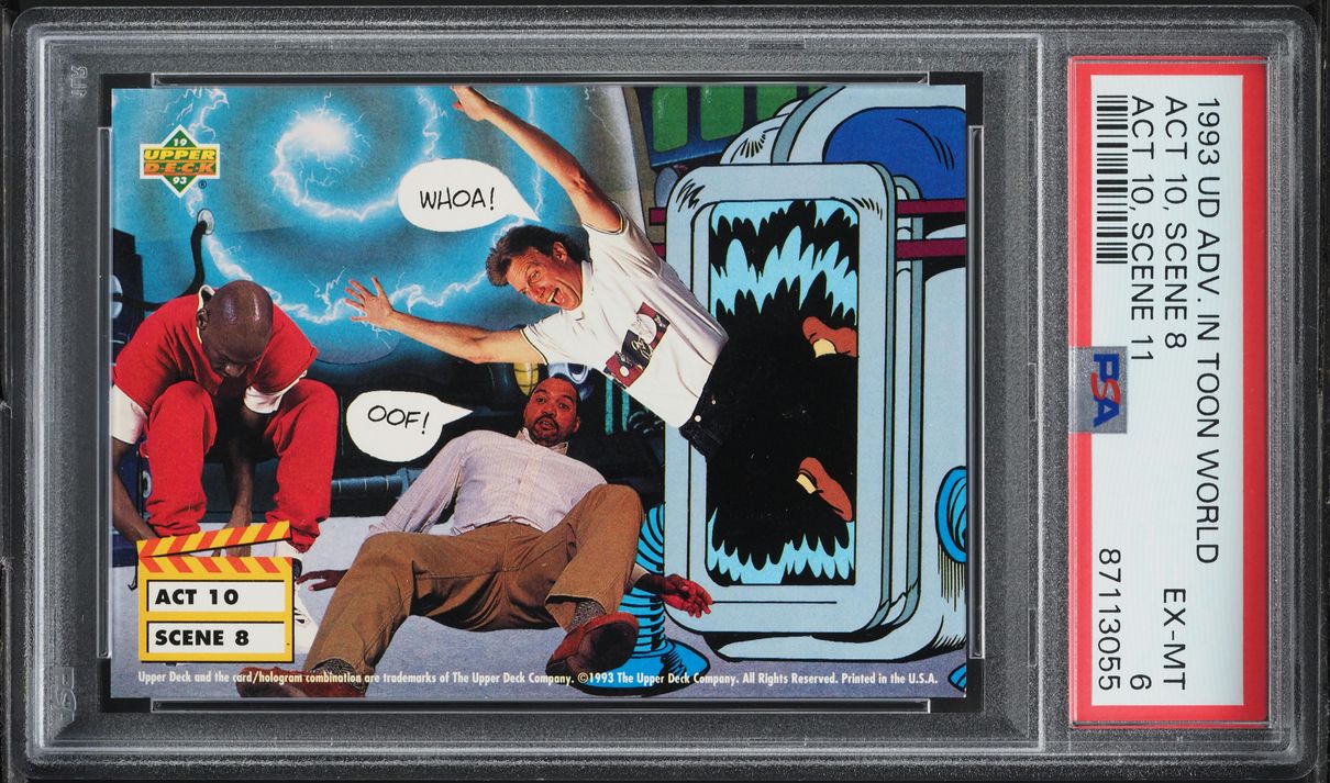 1993 Upper Deck Adventures In Toon World Act 10 Scene 8 Michael Jordan ...